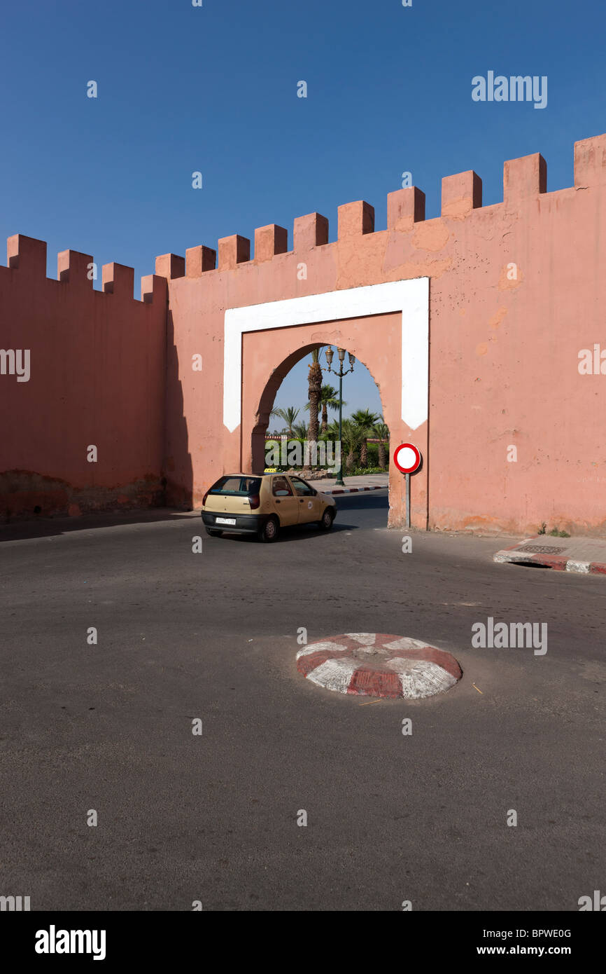 City wall, Marrakech, Morocco, North Africa, Africa Stock Photo - Alamy