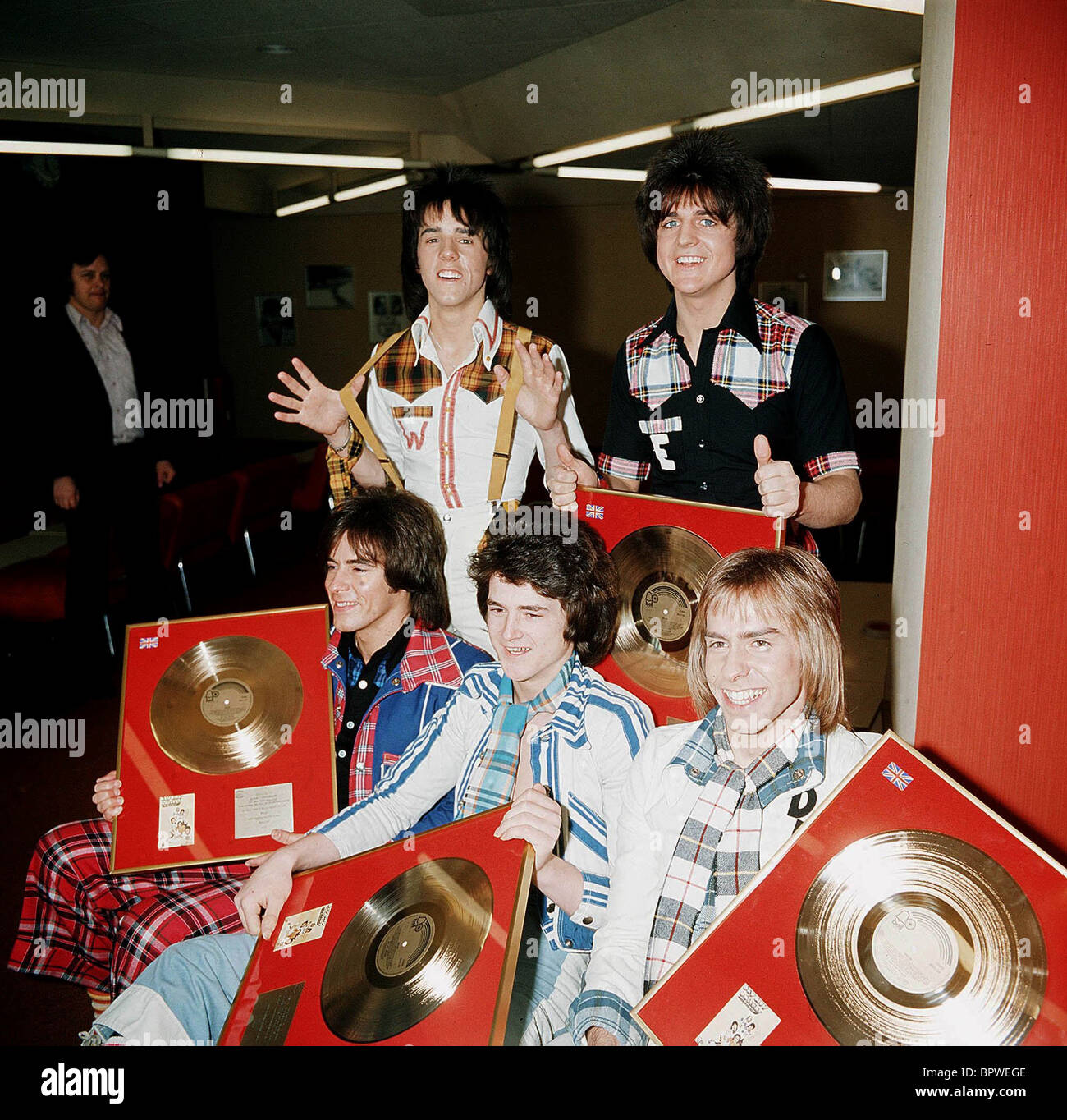 Bay City Rollers 1975 High Resolution Stock Photography and Images - Alamy