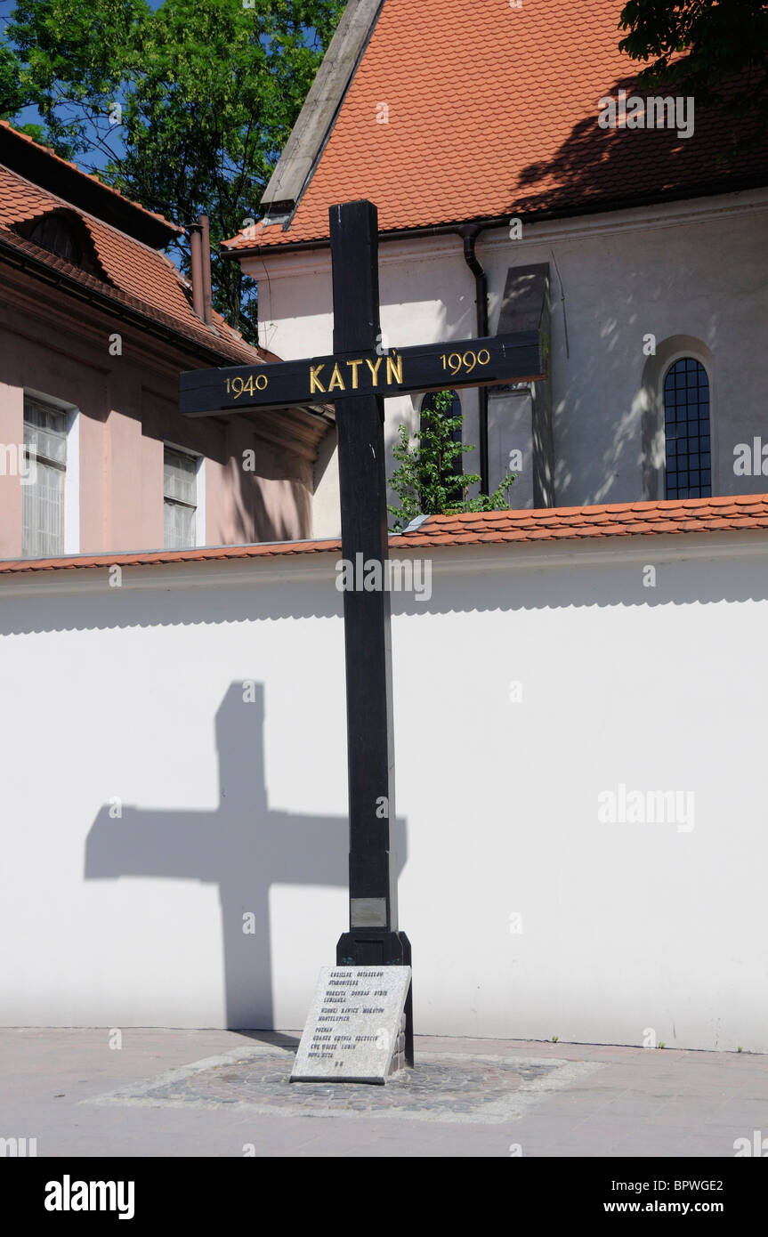 Katyn Cross memorial to over 27 thousand Polish soldiers and officers ...