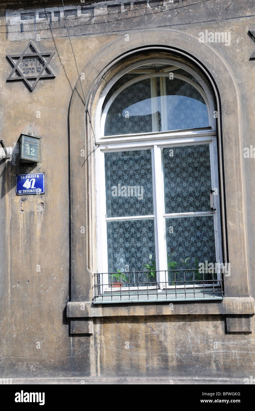 Star of david window hi-res stock photography and images - Alamy