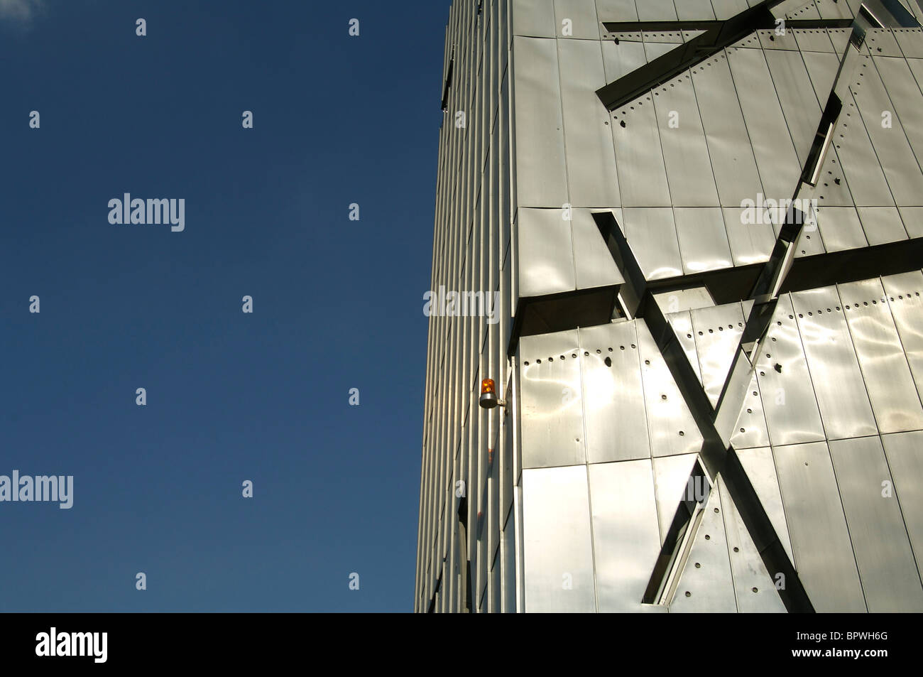 Detail of the Judisches Museum, Jewish Museum new building Stock Photo ...