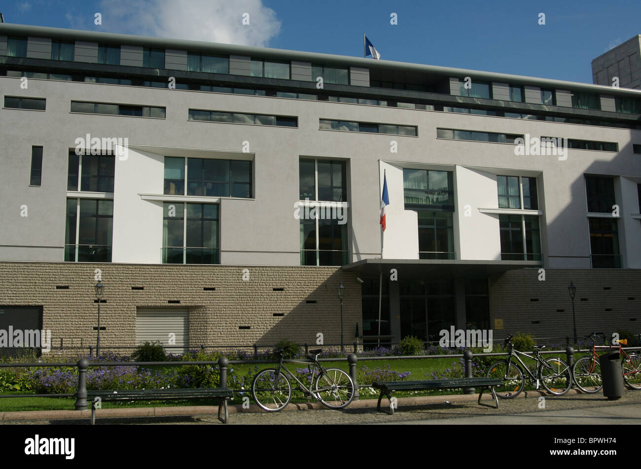 Exterior of the The French Embassy building in Berlin Stock Photo - Alamy