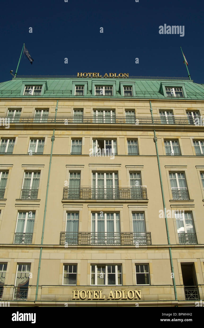 At hotel adlon berlin hi-res stock photography and images - Alamy