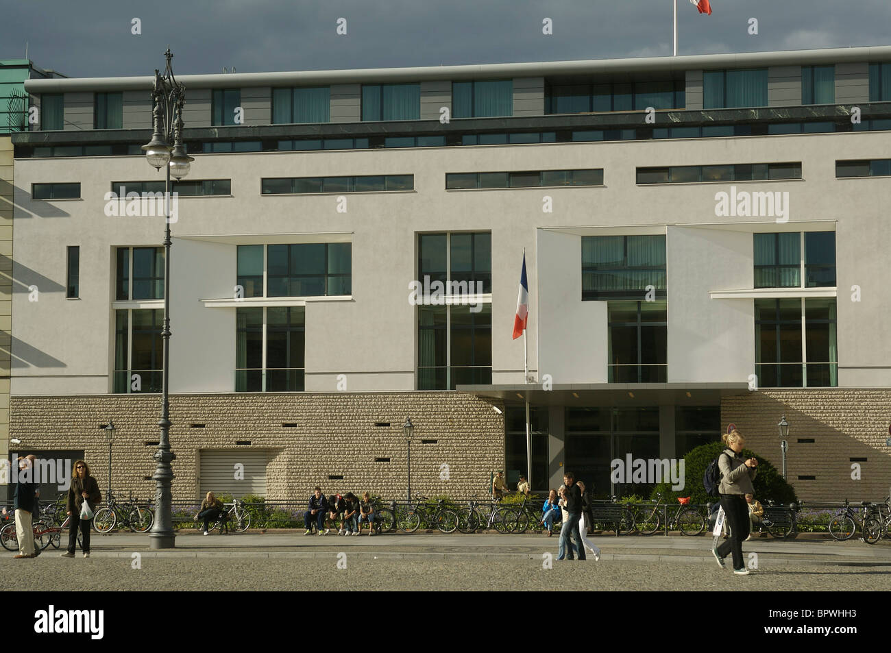 Exterior of the The French Embassy building in Berlin Stock Photo - Alamy