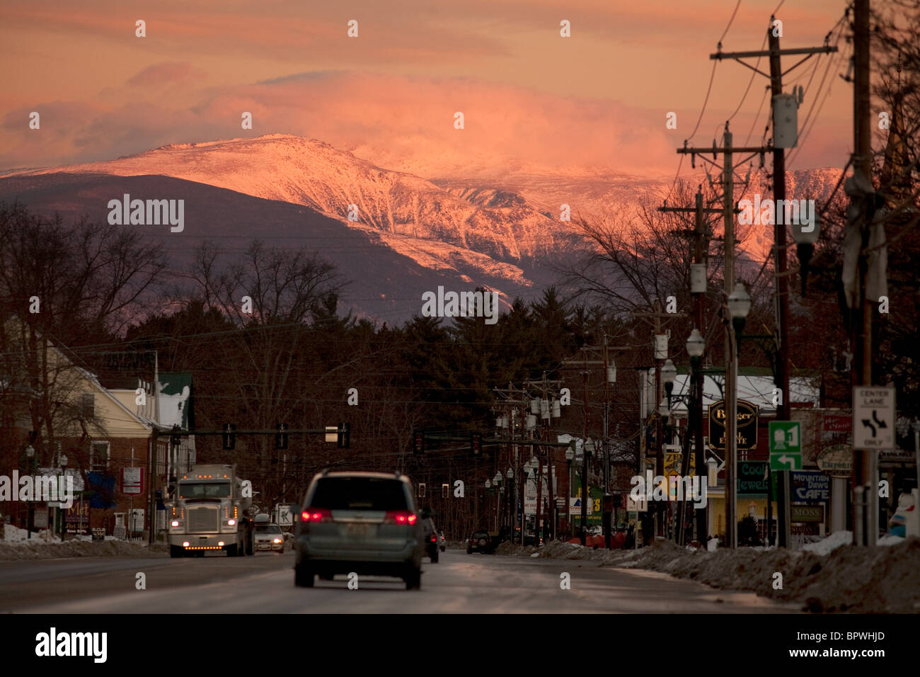 North conway new hampshire and town hi-res stock photography and images - Alamy