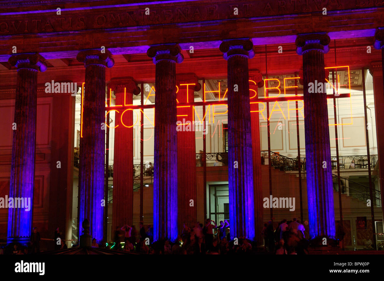 Altes Museum - night view during Museum Long Night or late opening ...