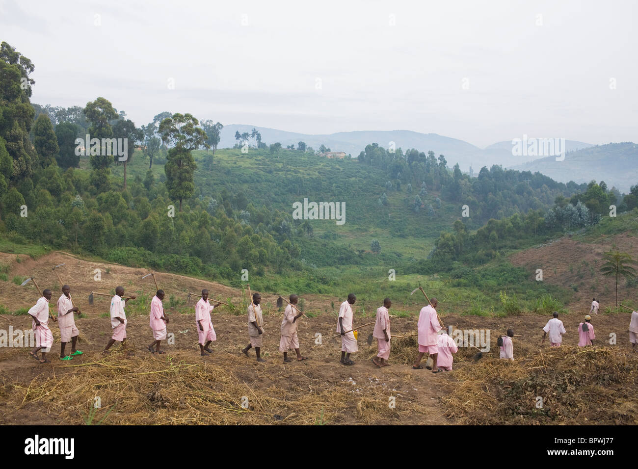 Rwanda prisons hold thousands of suspected genocidaires Stock Photo - Alamy
