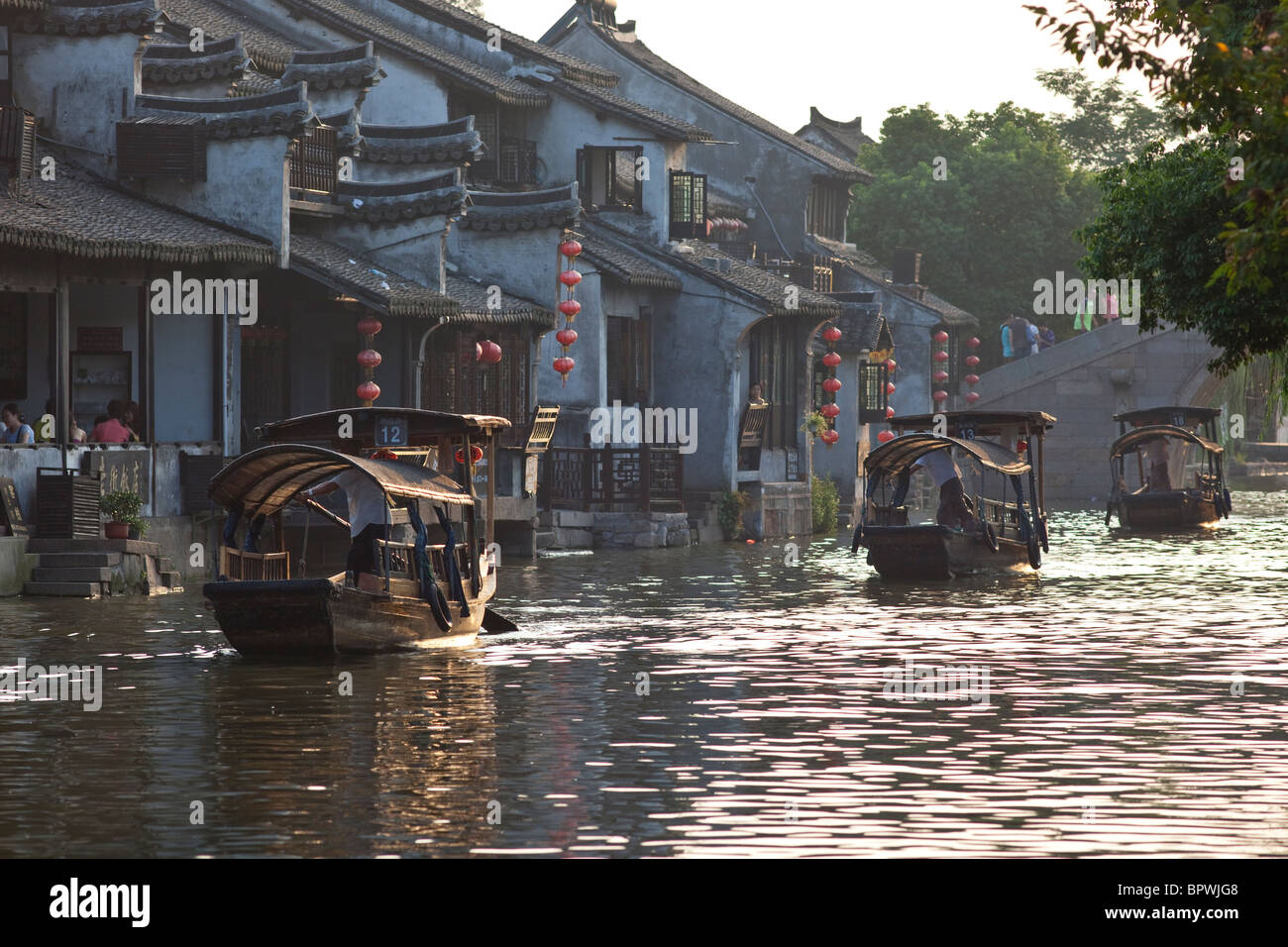 Ancient water canals in Xitang, China Stock Photo - Alamy
