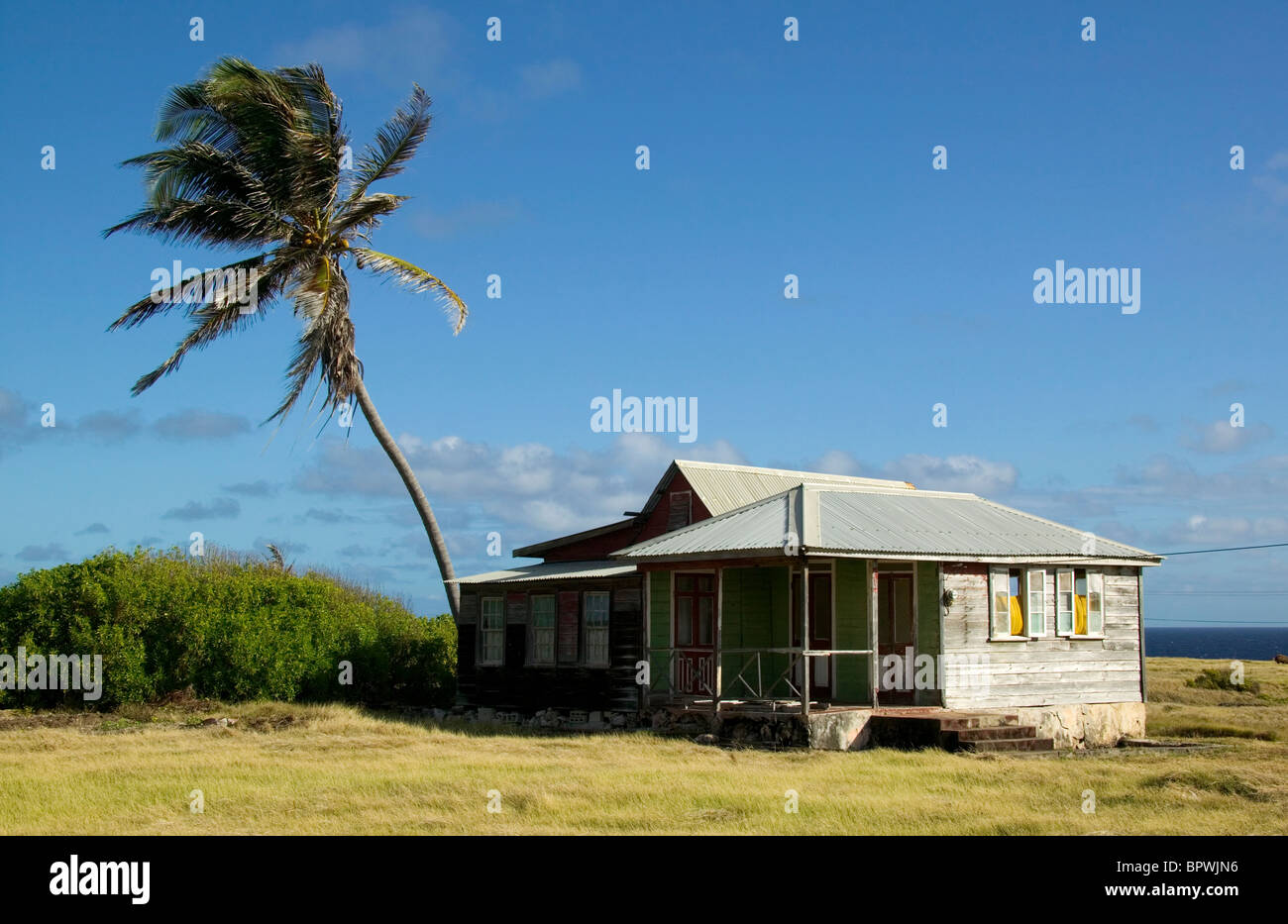 A house at Ragged Point in Barbados in the Caribbean Islands Stock ...