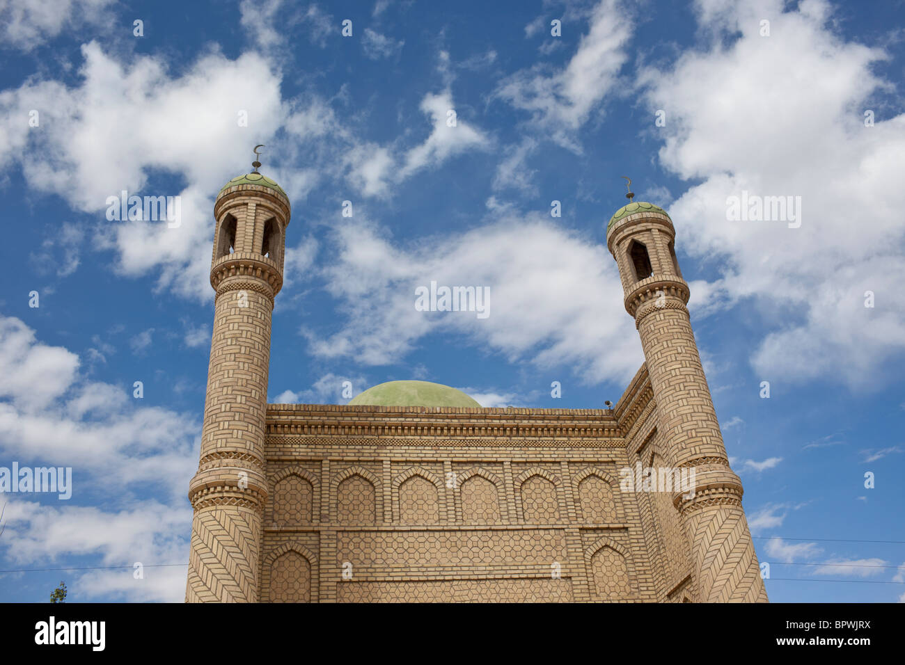 Mosque in Kucha, Xinjiang, China Stock Photo - Alamy
