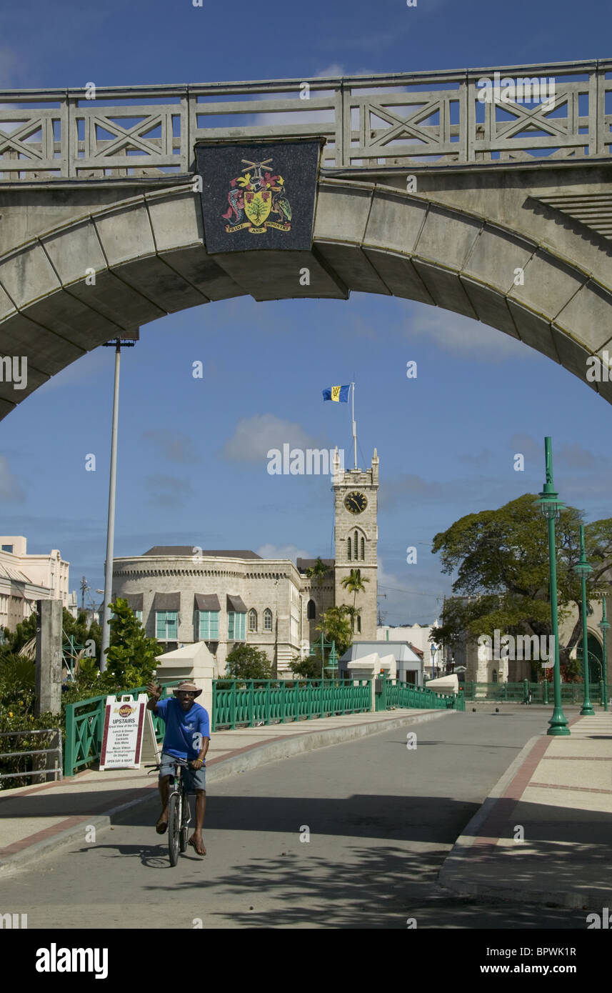 Barbados flag clock hi-res stock photography and images - Alamy