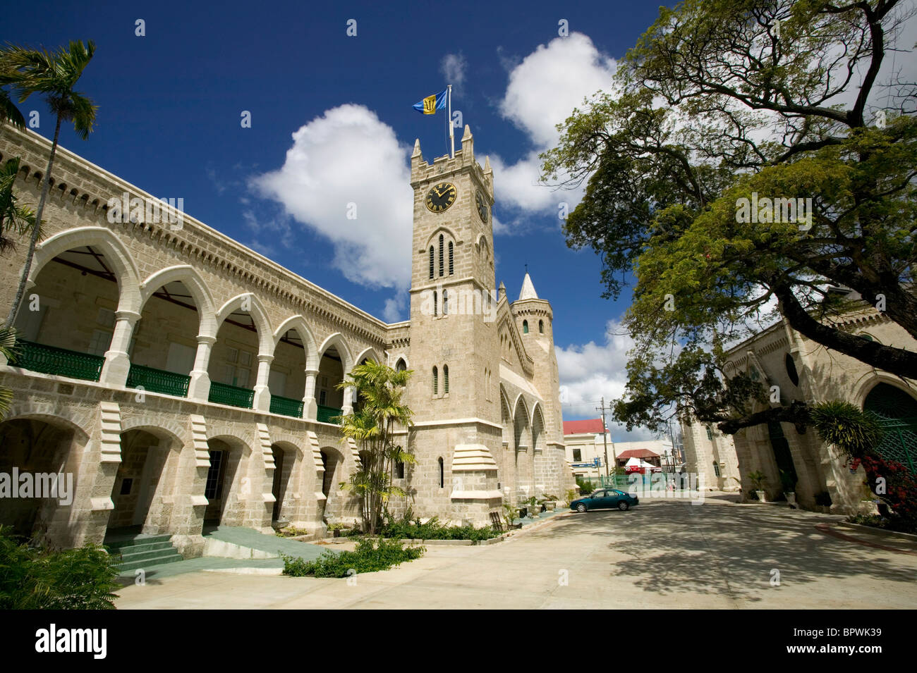Parliament buildings in Bridgetown Stock Photo - Alamy