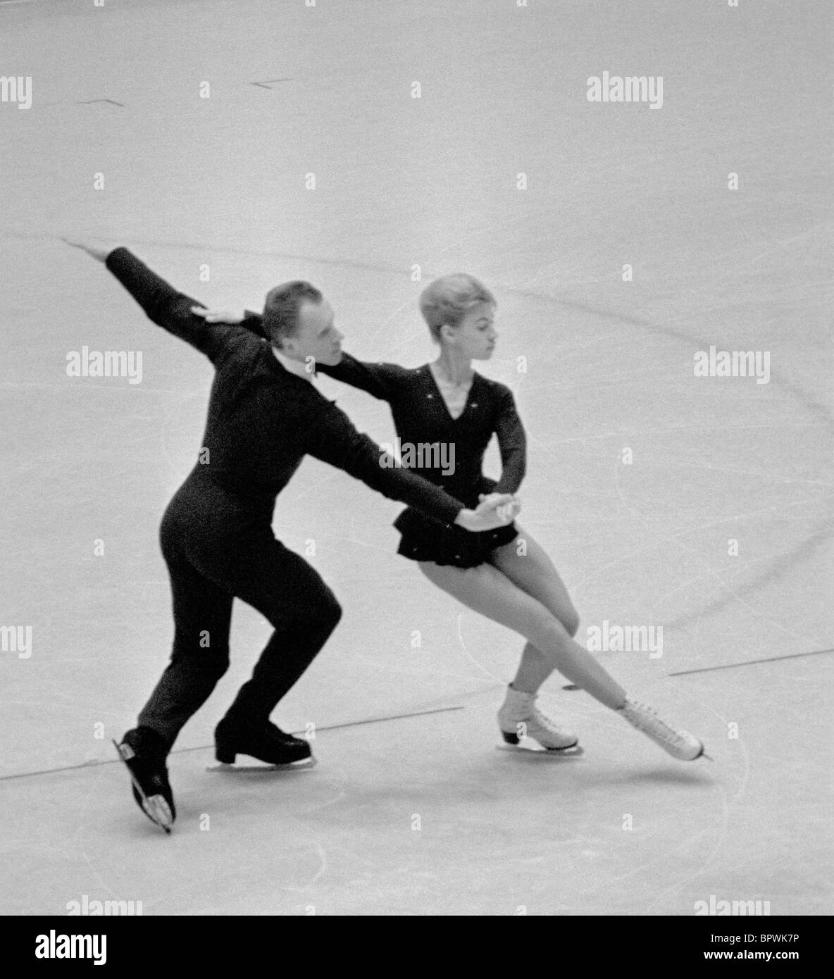 1964 Winter Olympics Innsbruck Black and White Stock Photos & Images ...