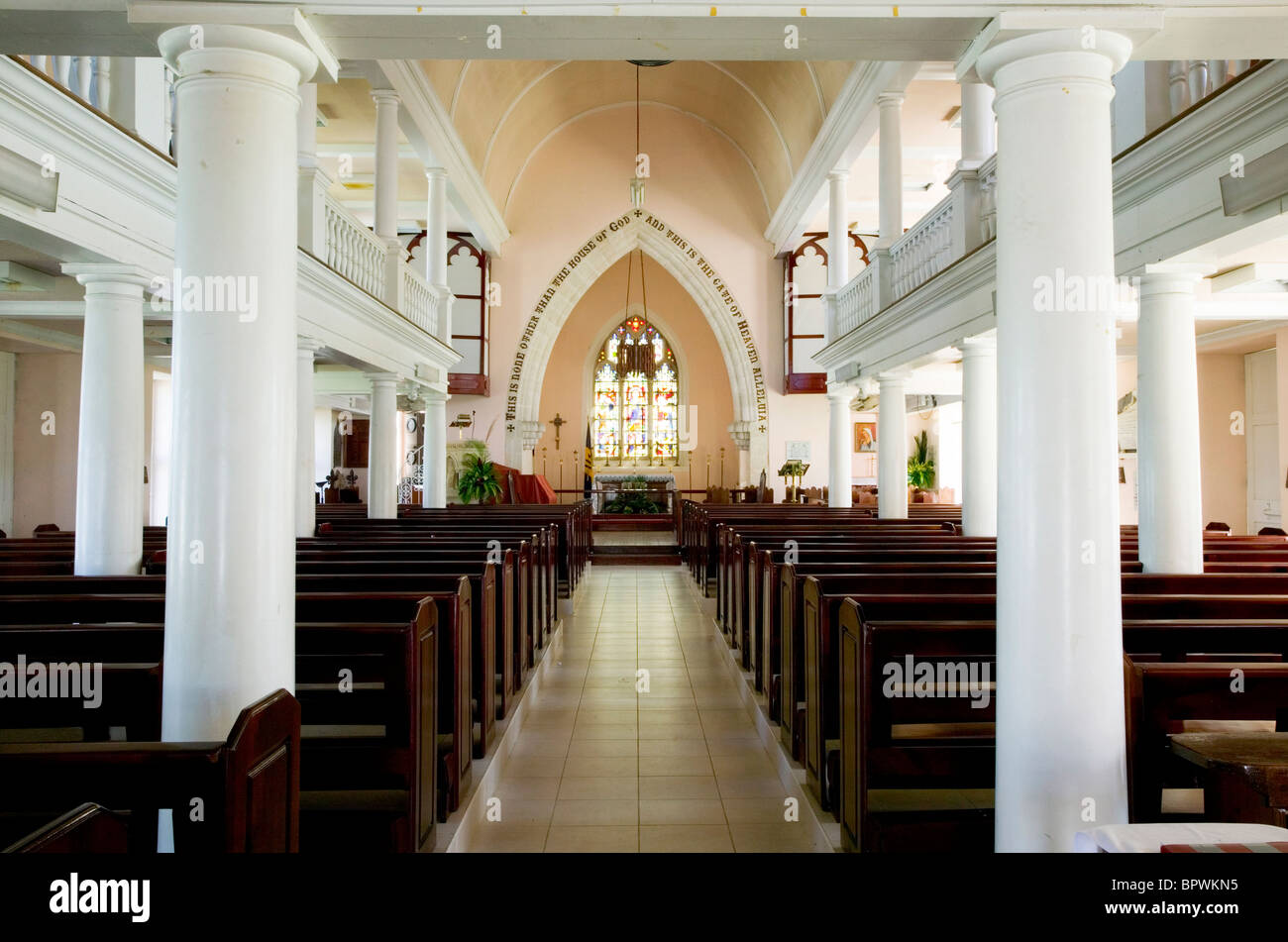 Interior of church barbados hi-res stock photography and images - Alamy