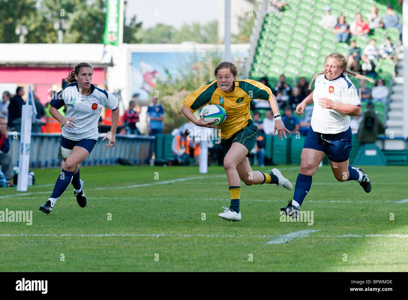 The runners up match between France and Australia. Ausralia won 22-8 ... The runners up match between France and Australia. Ausralia won 22-8 ...