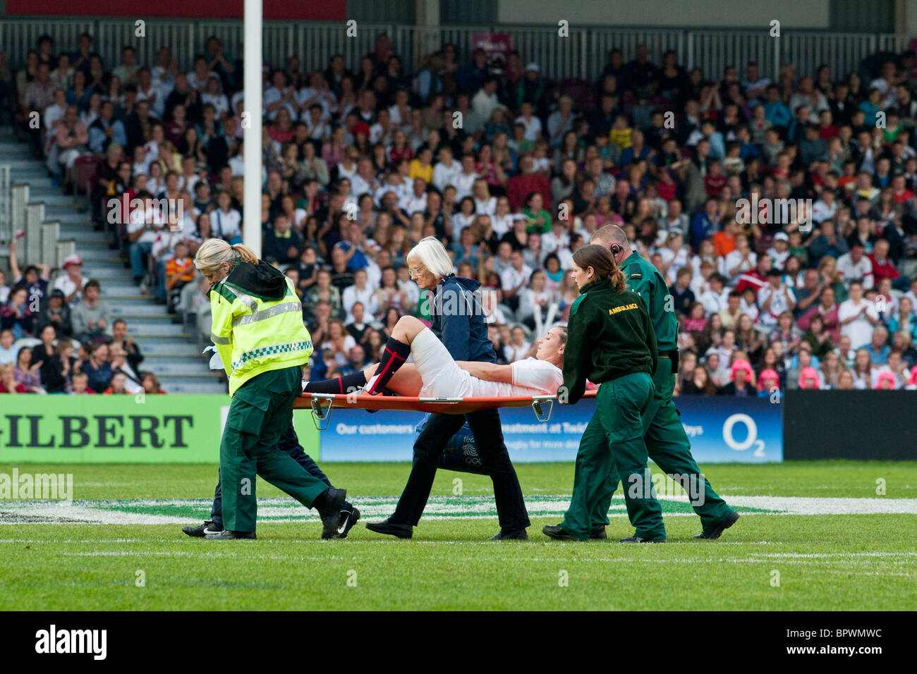 The final between England and New Zealand. England lost 13-10. The iRB ...