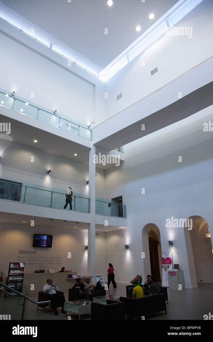 Ireland, North, Belfast, Botanic Gardens, Ulster Museum interior Stock ...