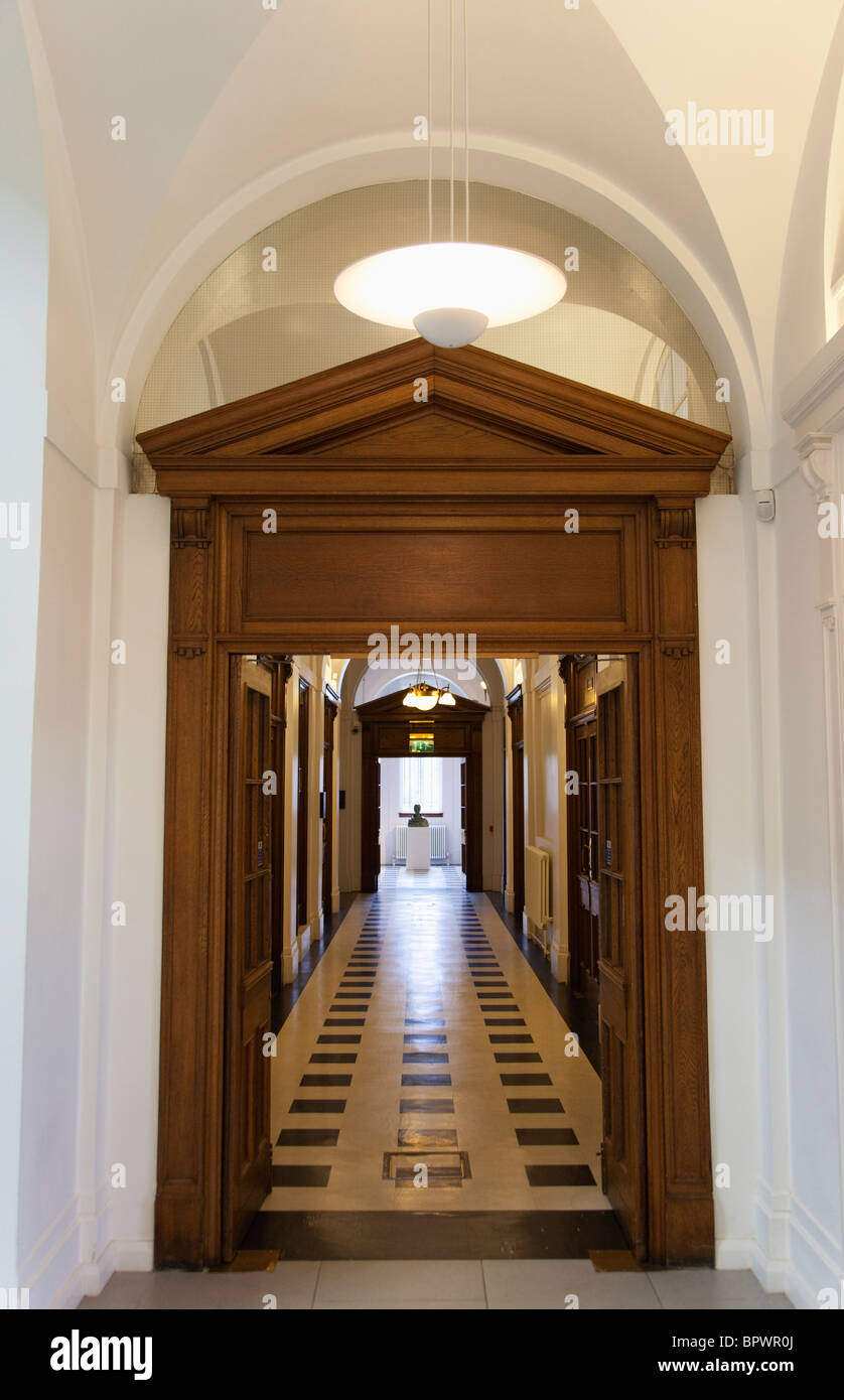 Ireland, North, Belfast, Botanic Gardens, Ulster Museum interior ...