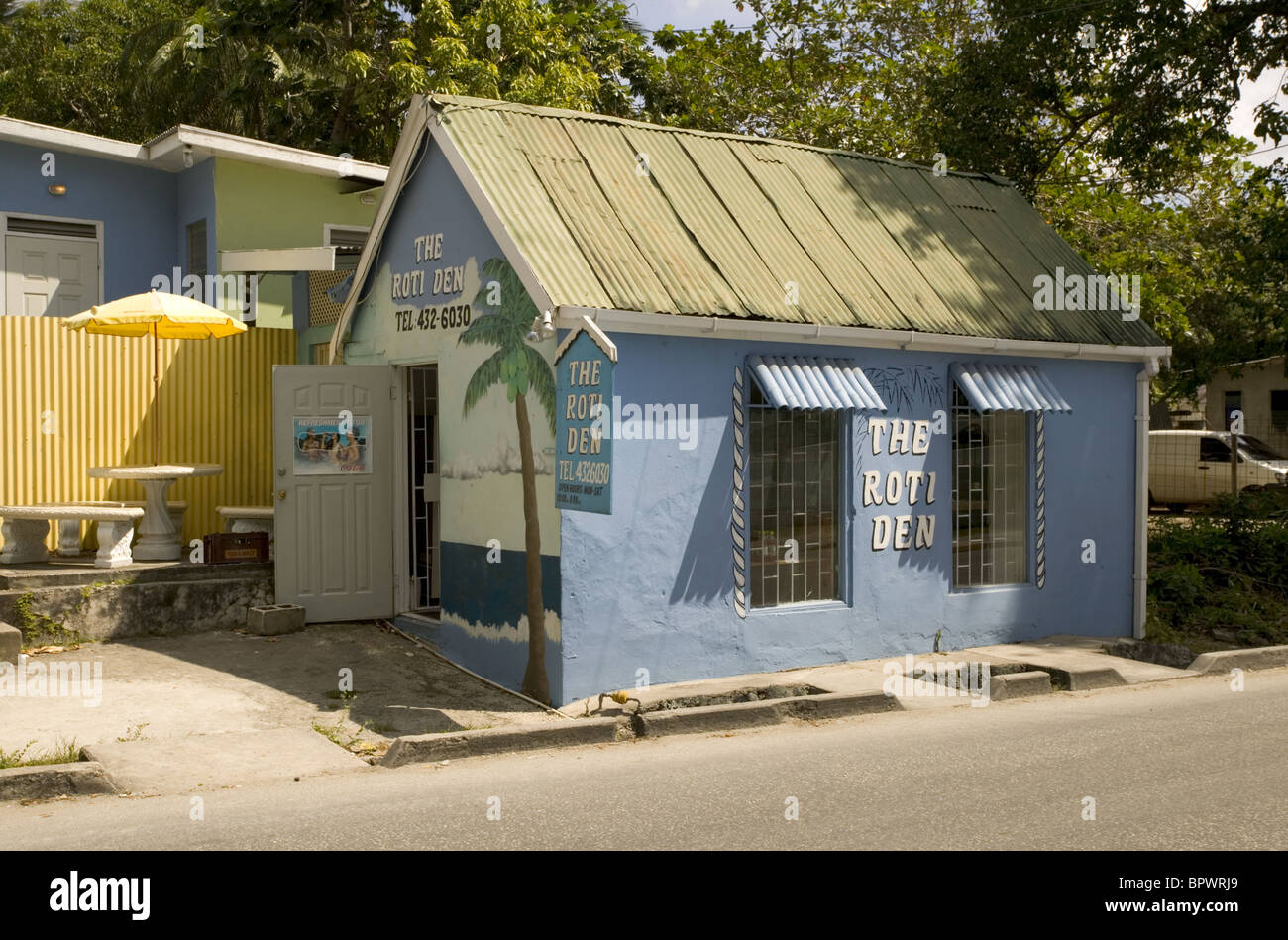 The Roti Den restaurant where they serve delicious freshly cooked Rotis ...