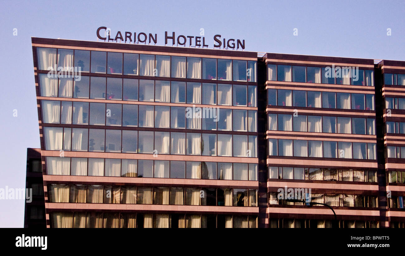 Clarion Sign the largest hotel in Stockholm Sweden situated at Norra ...