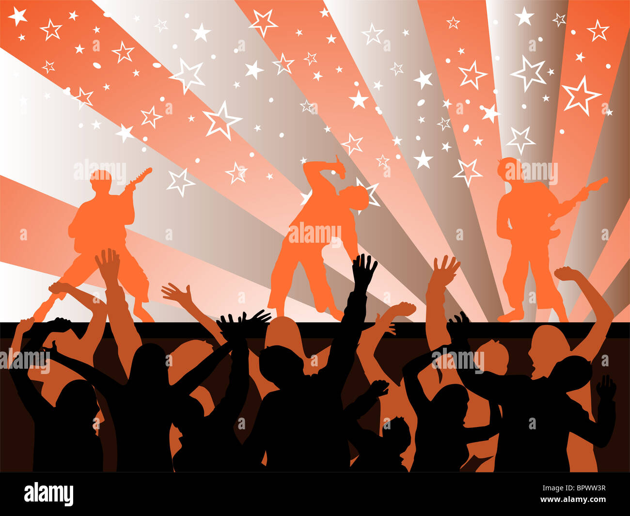 Music concert audiance hi-res stock photography and images - Alamy