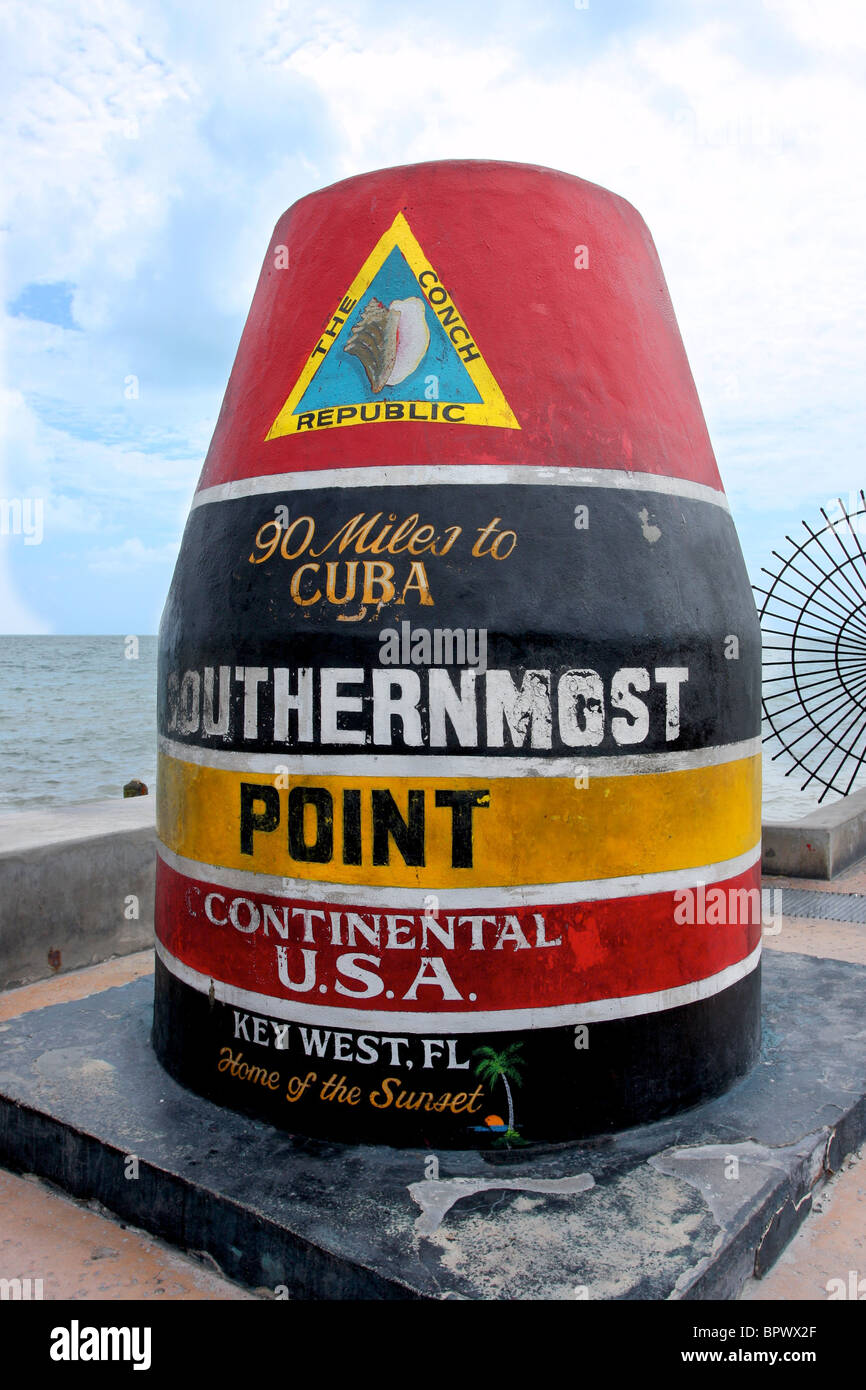 Key west florida southern most point hi-res stock photography and ...