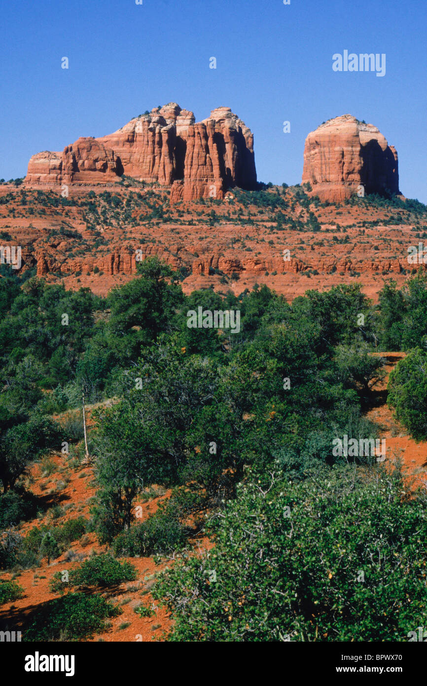 mesa, red rock, sedona, arizona, desert, southwest Stock Photo - Alamy