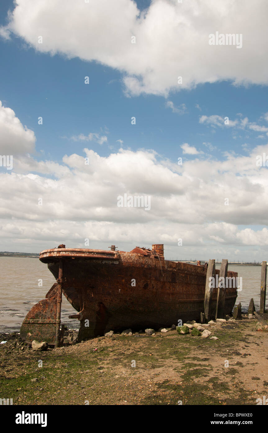 river medway Kent england UK Stock Photo - Alamy