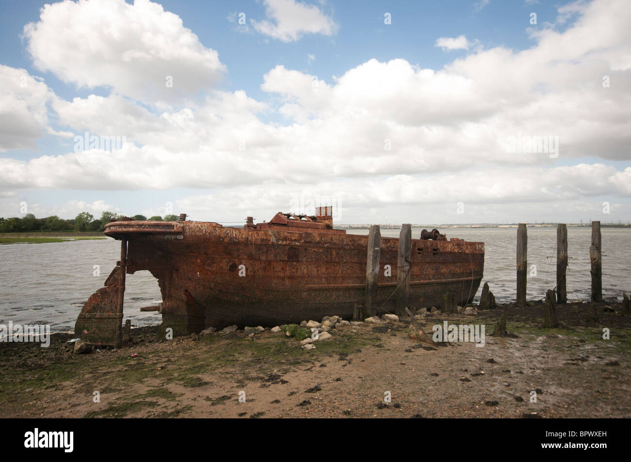 river medway Kent england UK Stock Photo - Alamy