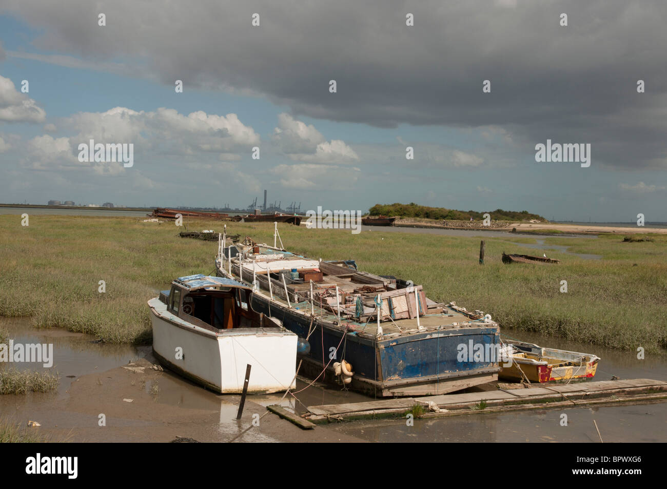 river medway Kent england UK Stock Photo - Alamy