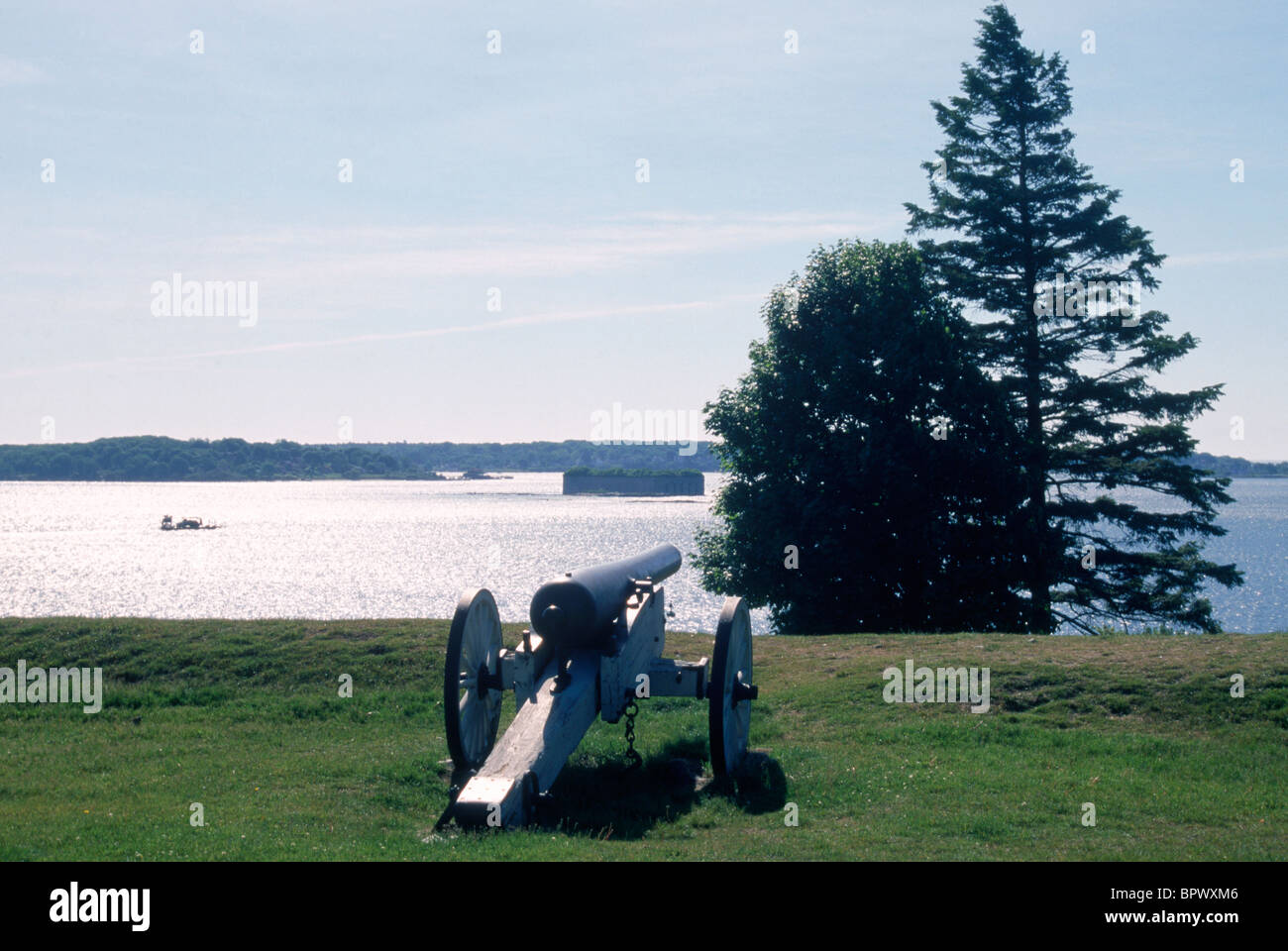 eastern prom, portland Stock Photo - Alamy