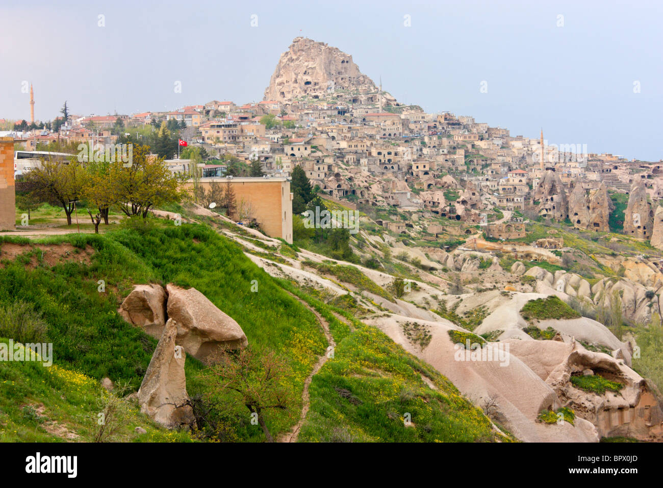Inside rock house uchisar cappadocia hi-res stock photography and ...