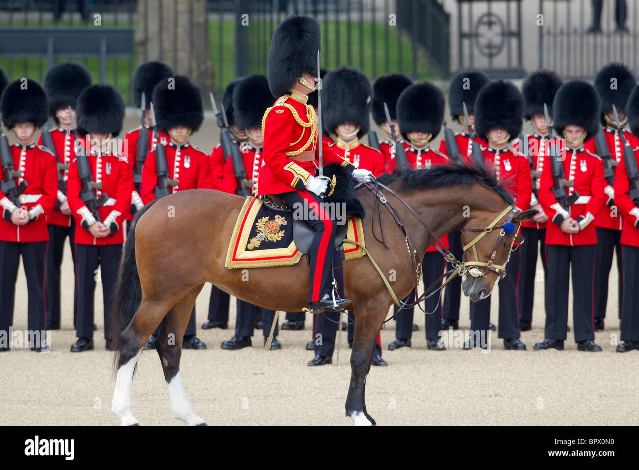 Lt Col Roland 'Roly' Walker, Field Officer and "boss" of the parade ...