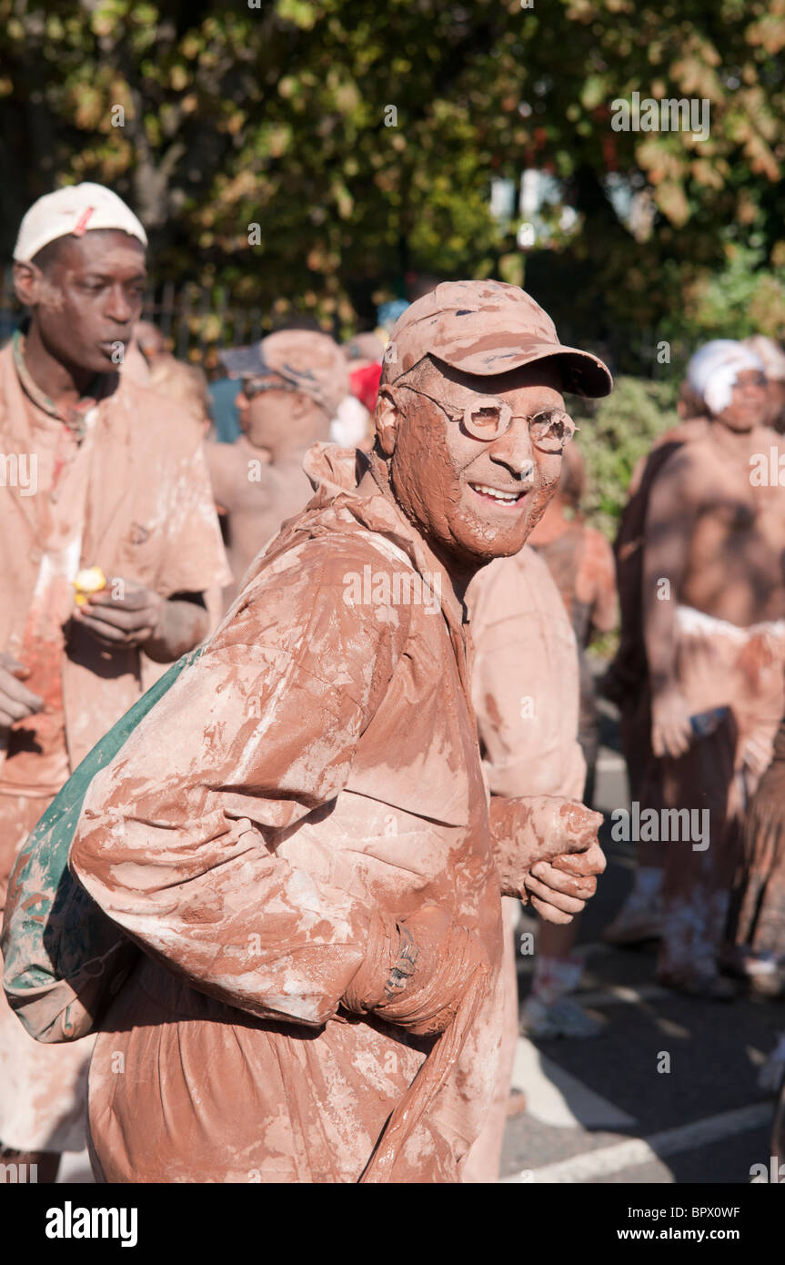 Carnival Mud Man Stock Photo - Alamy