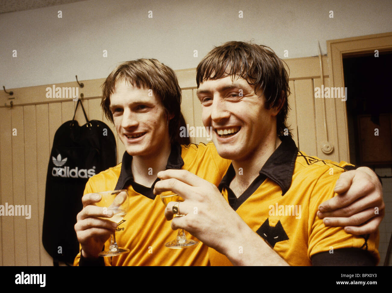 Wolverhampton Wanderers John Richards and Mel Eves celebrate their ...