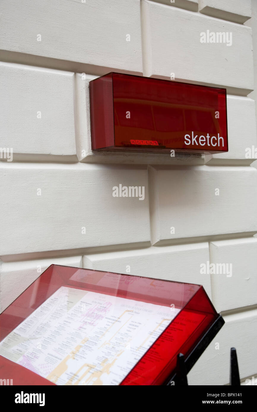 Restaurant sign 'sketch' hi-res stock photography and images - Alamy