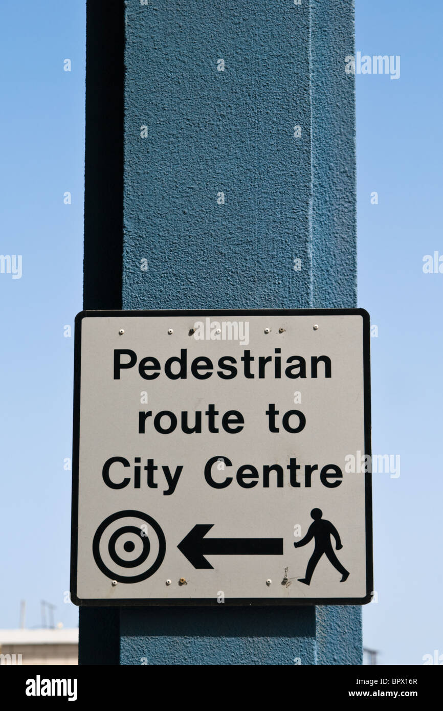 Pedestrian route hi-res stock photography and images - Alamy