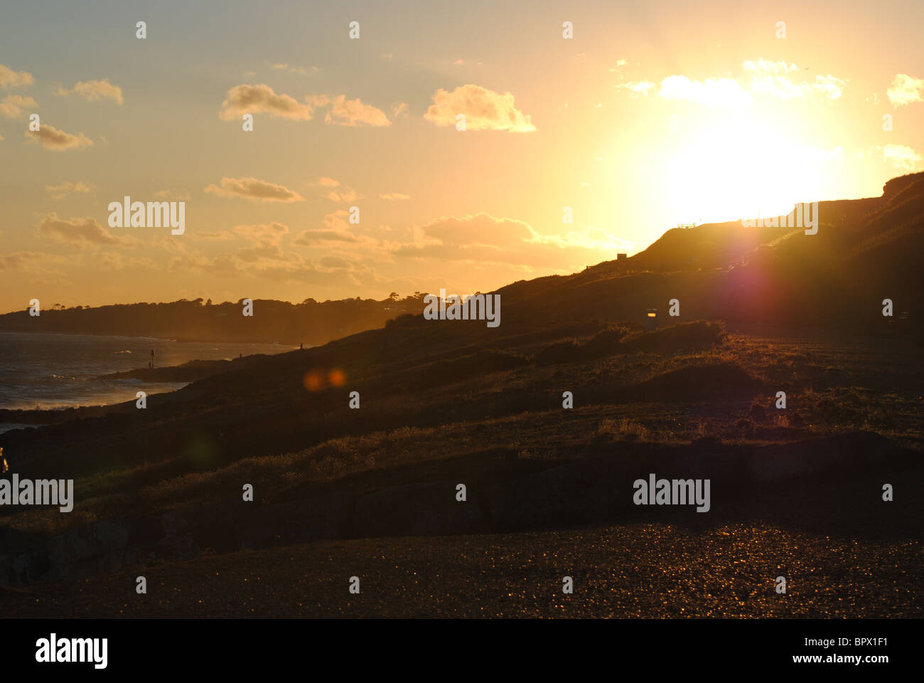 Cliffs clouds and beach hi-res stock photography and images - Alamy