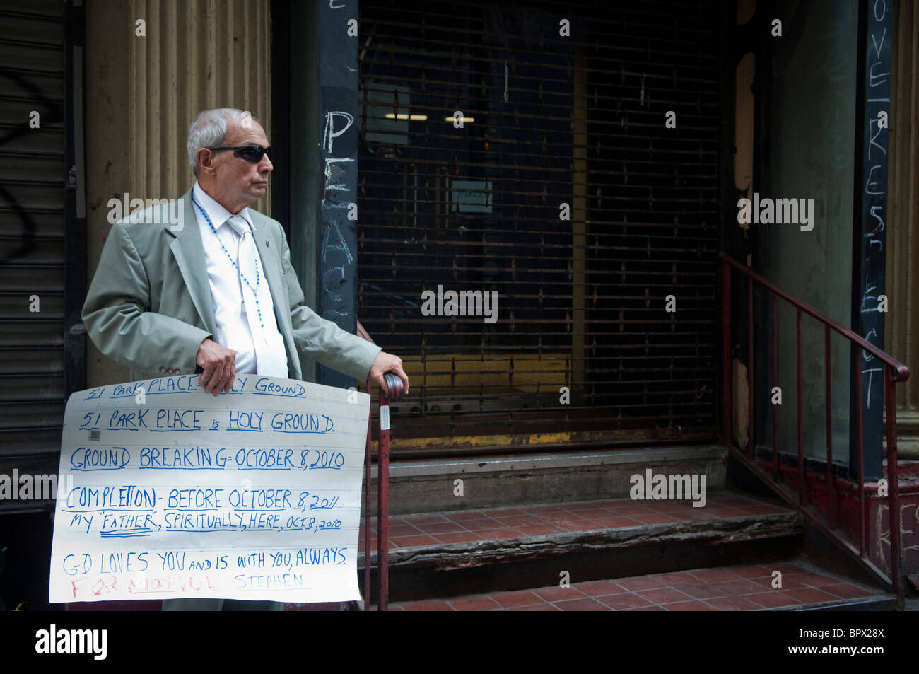 Site of Ground Zero mosque in New York Stock Photo - Alamy