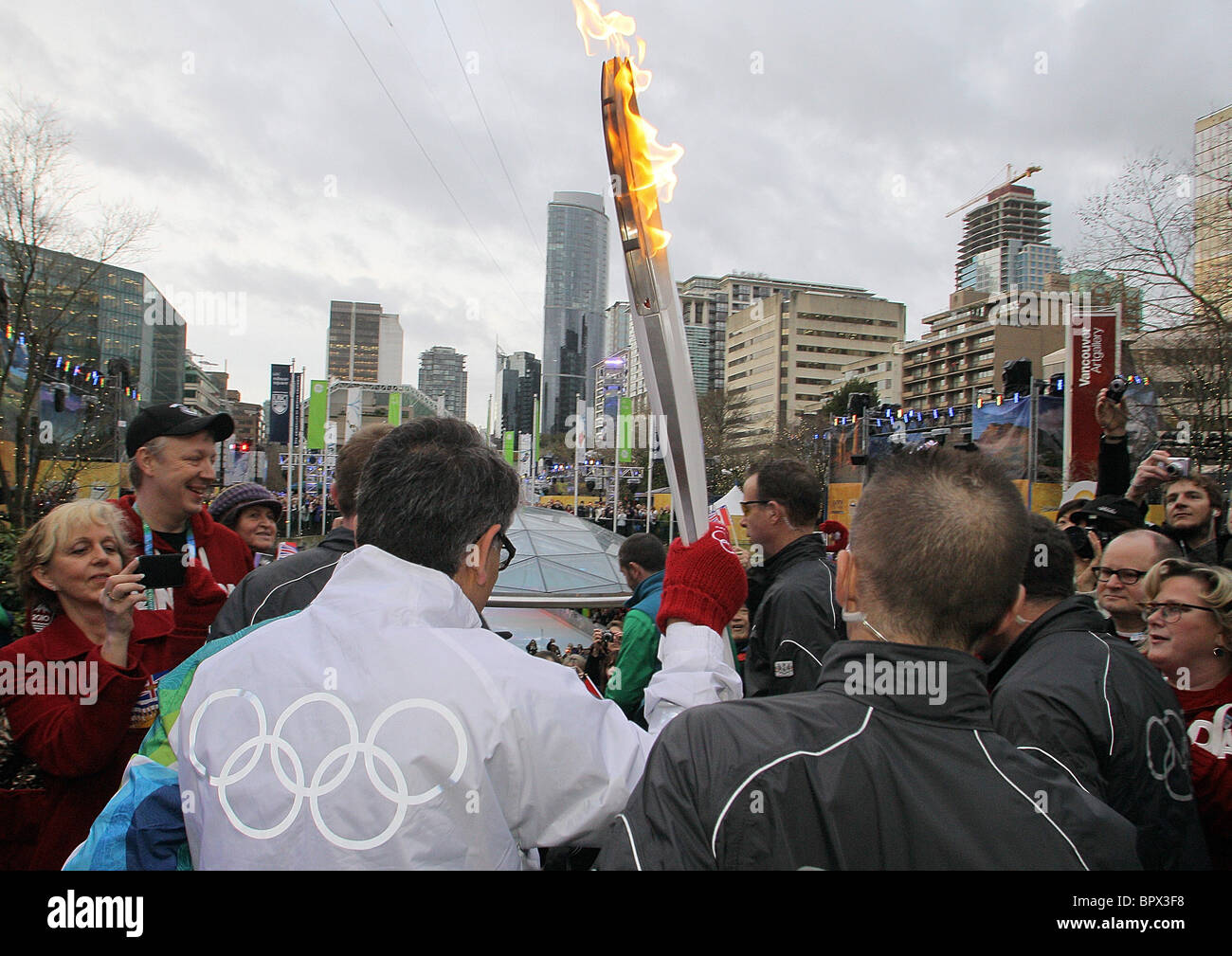 Man Carries Olympic Torch High Resolution Stock Photography and Images ...
