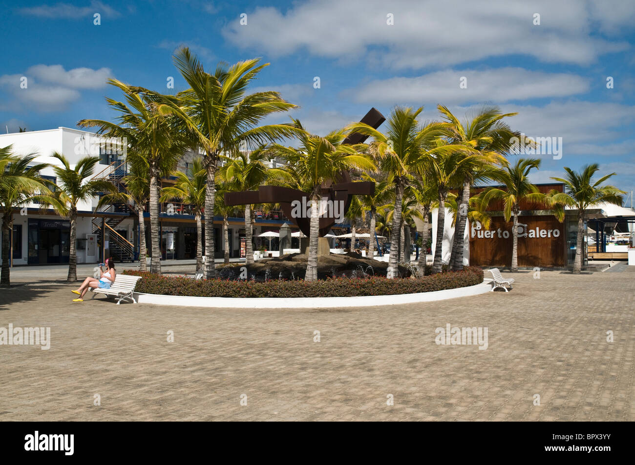 dh Puerto Calero harbour PUERTO CALERO LANZAROTE Marine waterfront ...