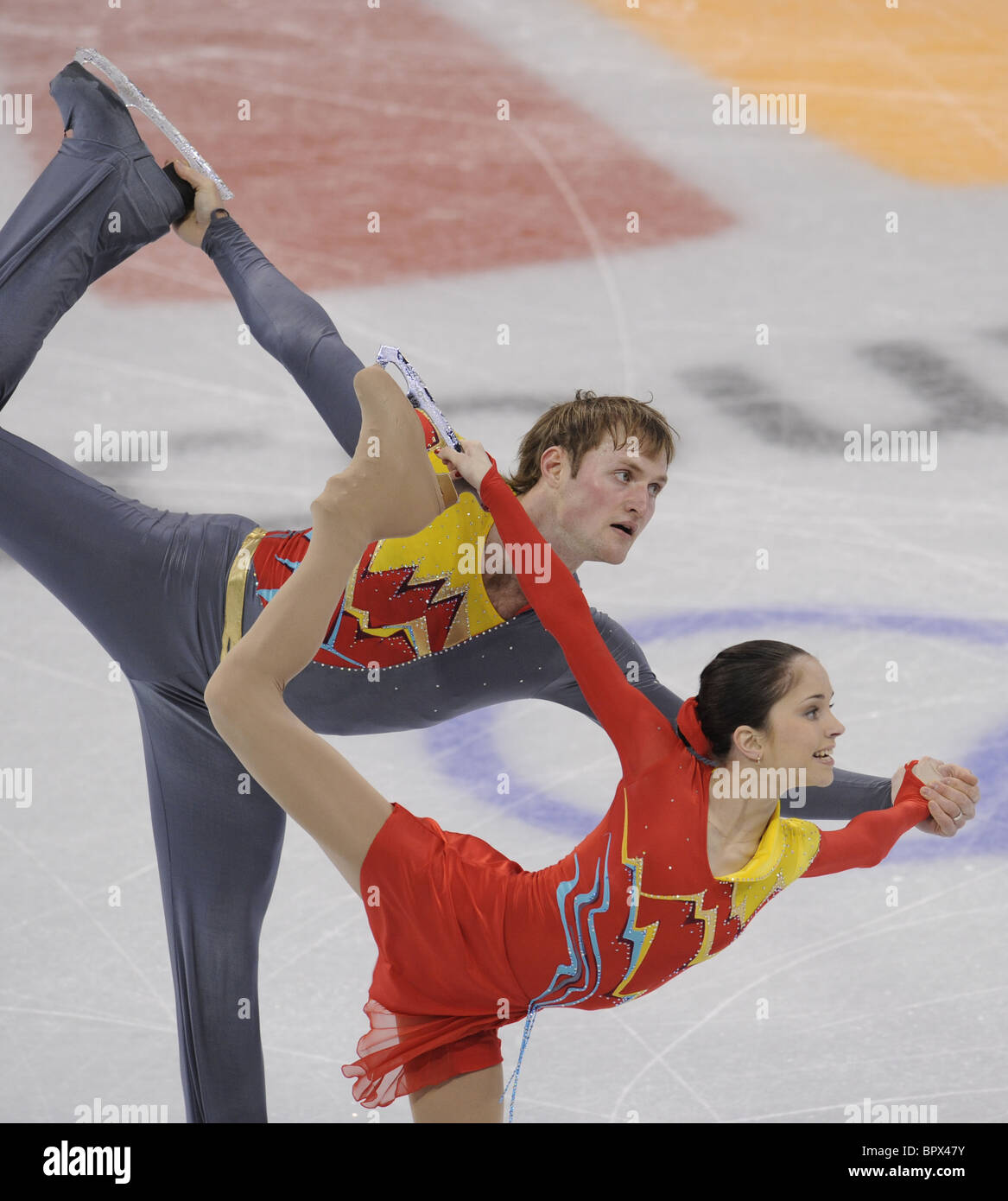Figure Skating In Pairs High Resolution Stock Photography and Images ...