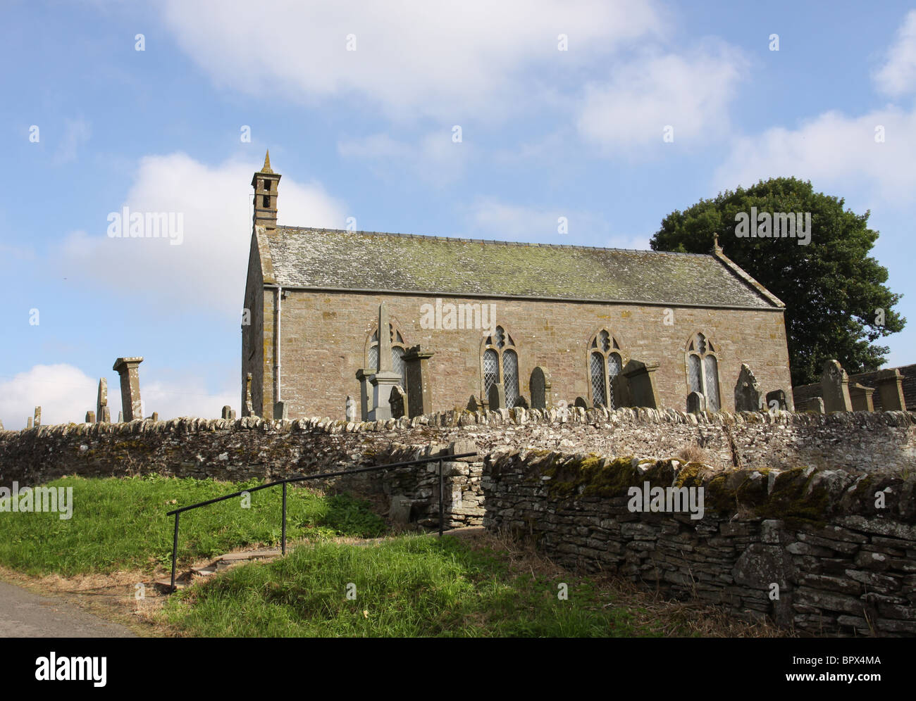 Aberlemno Kirk Angus Scotland September 2010 Stock Photo - Alamy