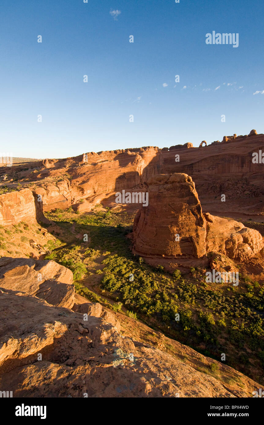 Delicate arch Arches National Park Moab Utah USA Stock Photo - Alamy