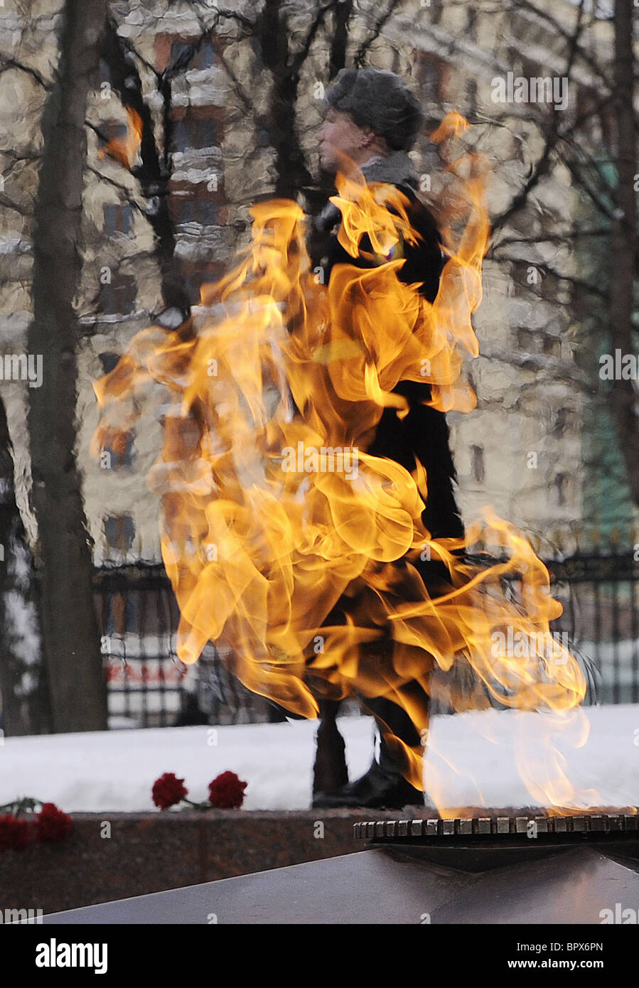 Eternal Flame Tomb Unknown Soldier High Resolution Stock Photography ...