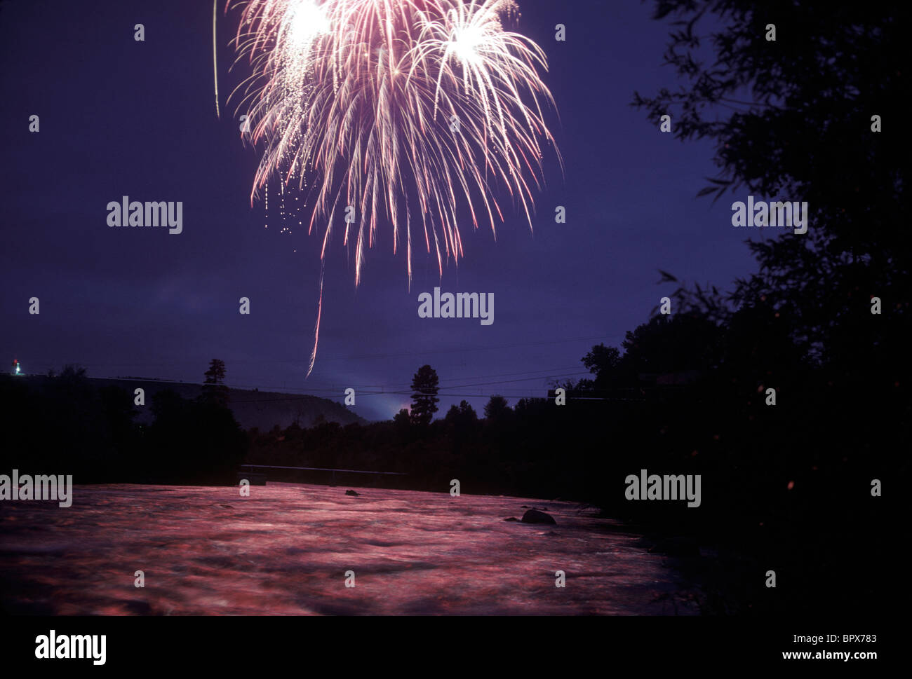 Colorado fireworks hi-res stock photography and images - Alamy