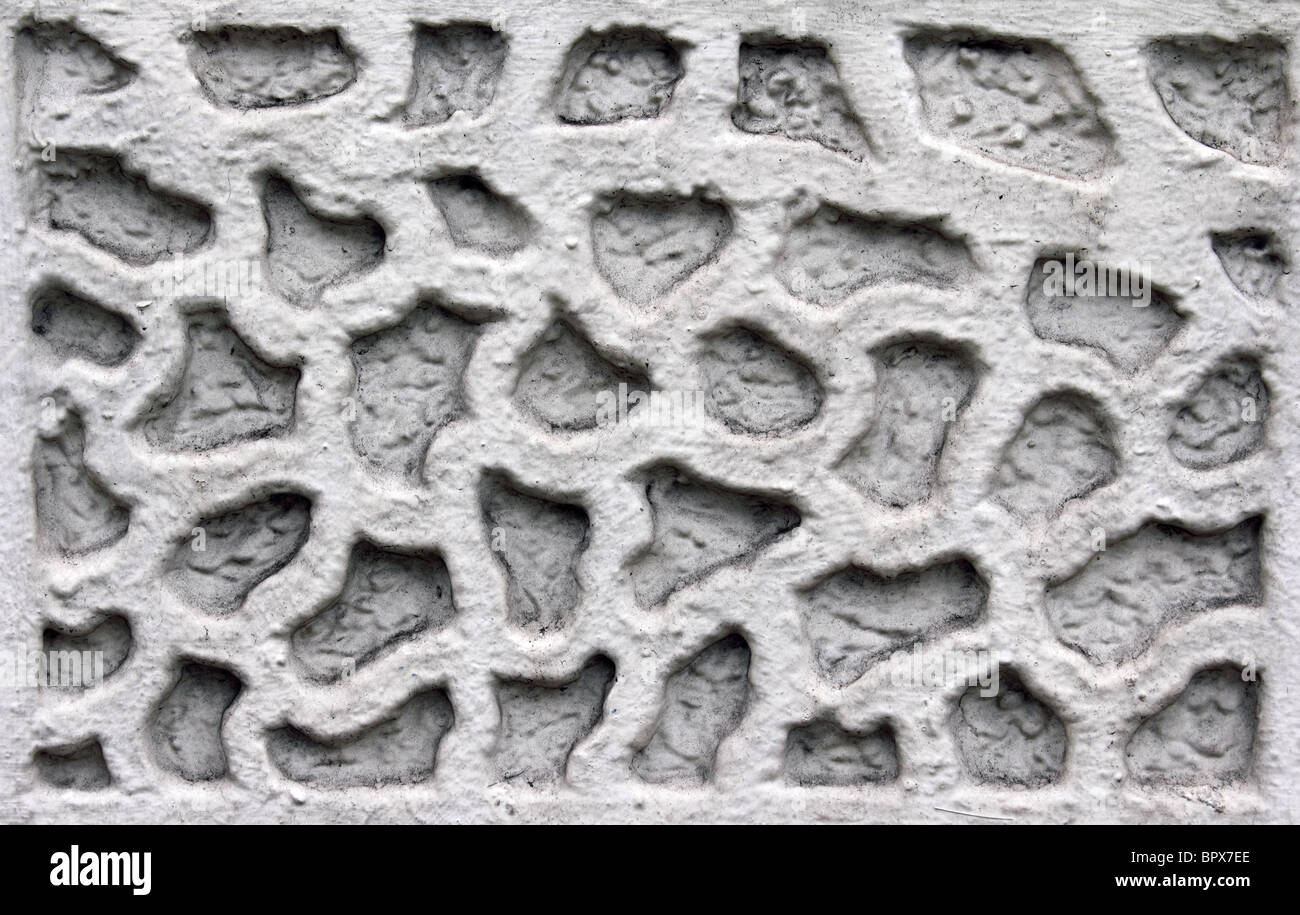 Detail of architectural feature showing use of vermiculate rustication ...