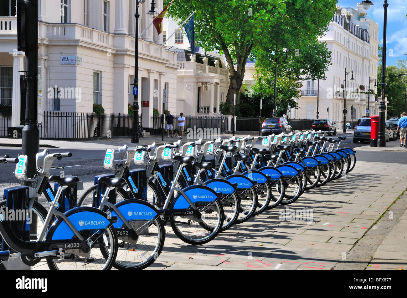 Transport for London cycle hire scheme Stock Photo - Alamy