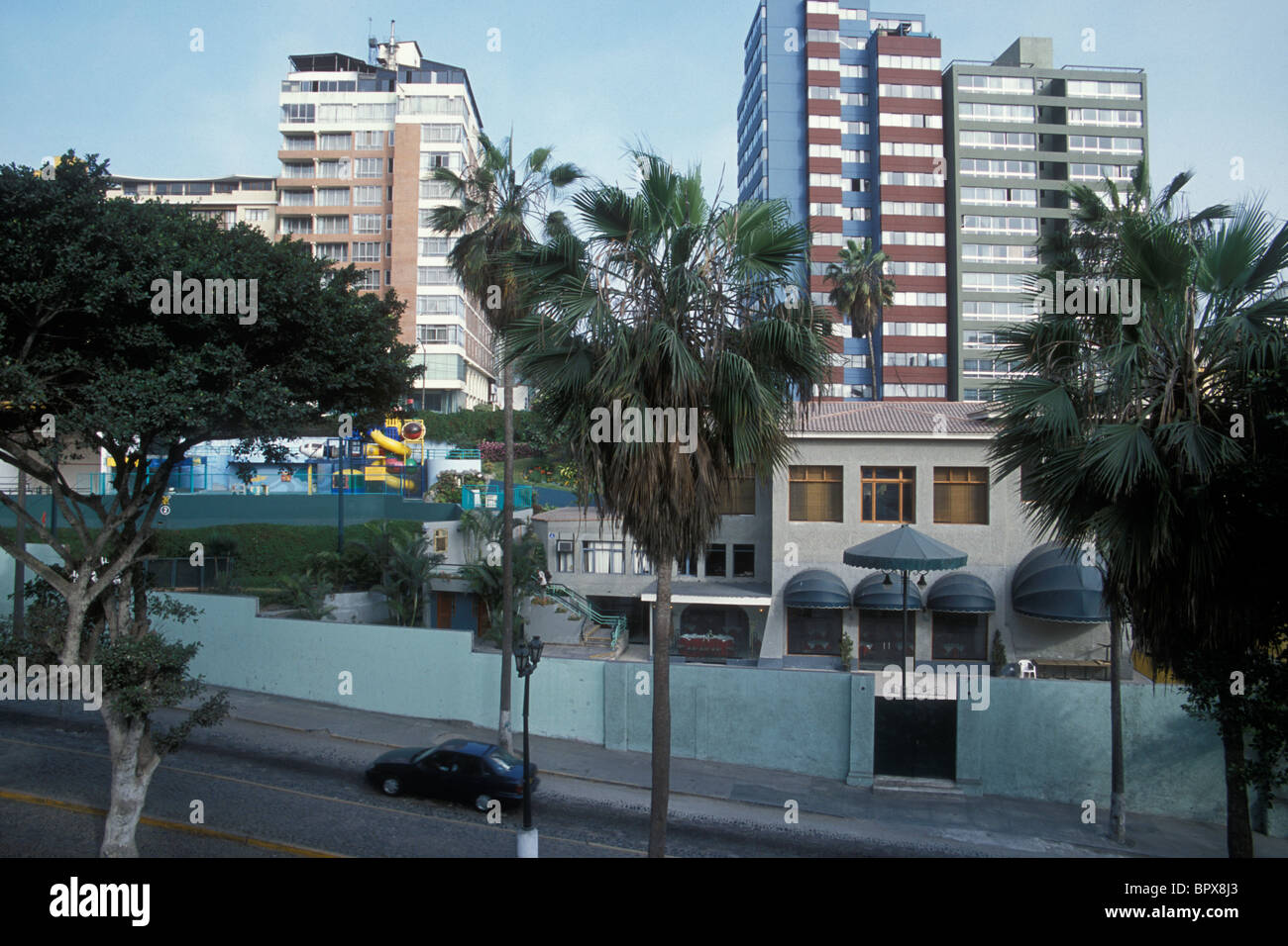 Lima peru south america travel colonial city miraflores hi-res stock ...