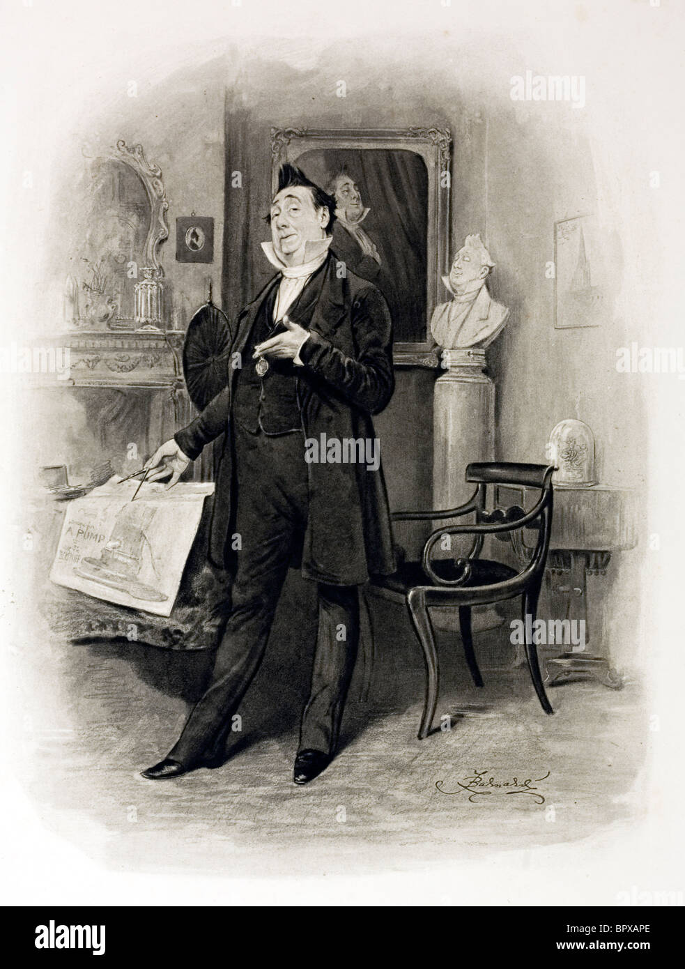Character sketch of Mr. Pecksniff from Martin Chuzzlewit by Charles ...